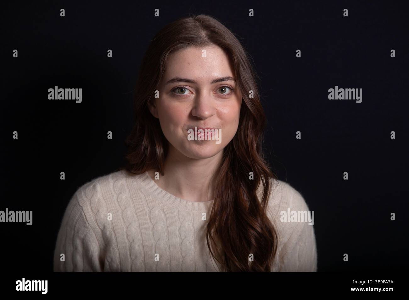 Lizzy McAlpine poses for a portrait on Friday, April 11, 2025, in New ...