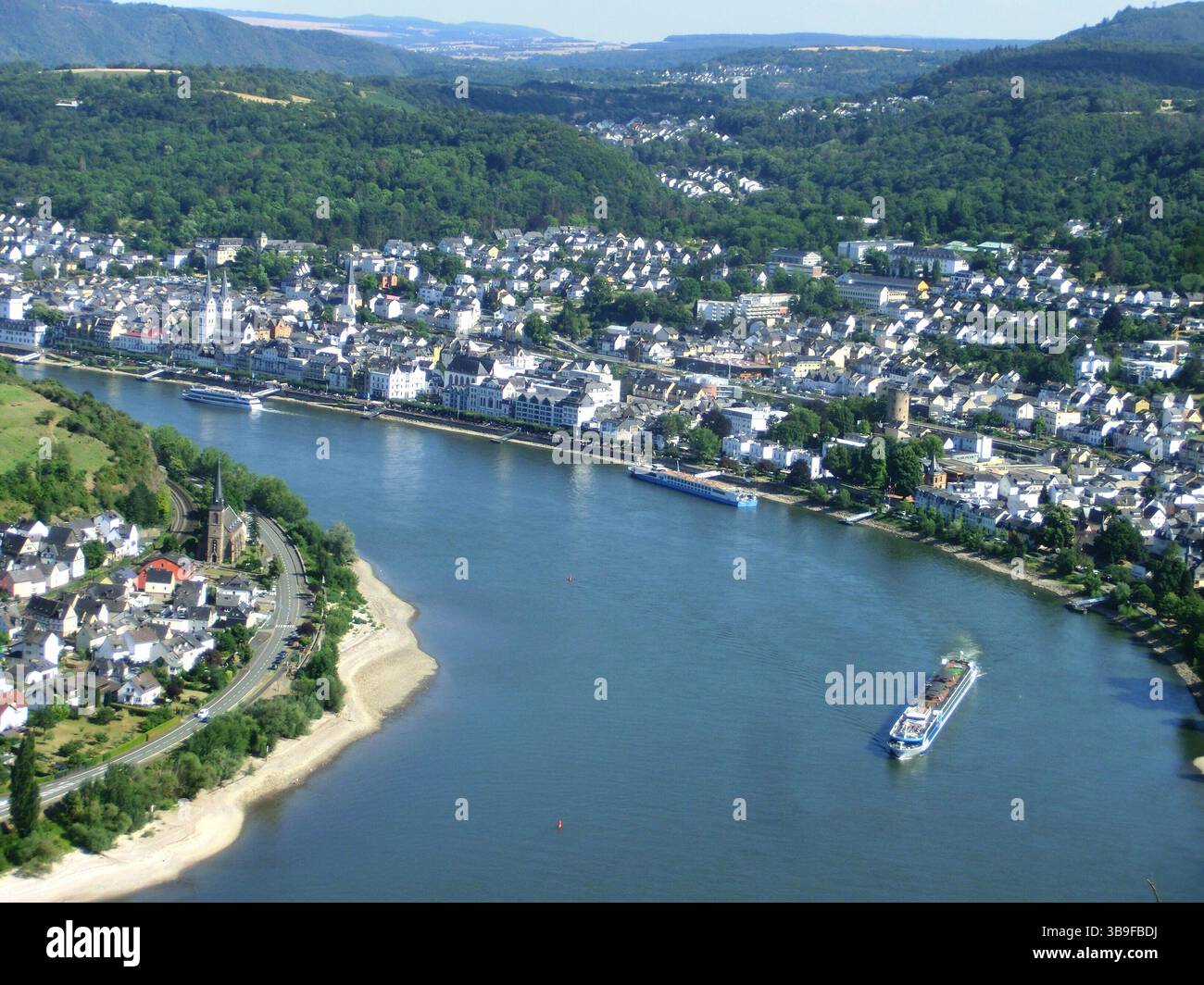 Boppard Rhine Loop Stock Photo - Alamy