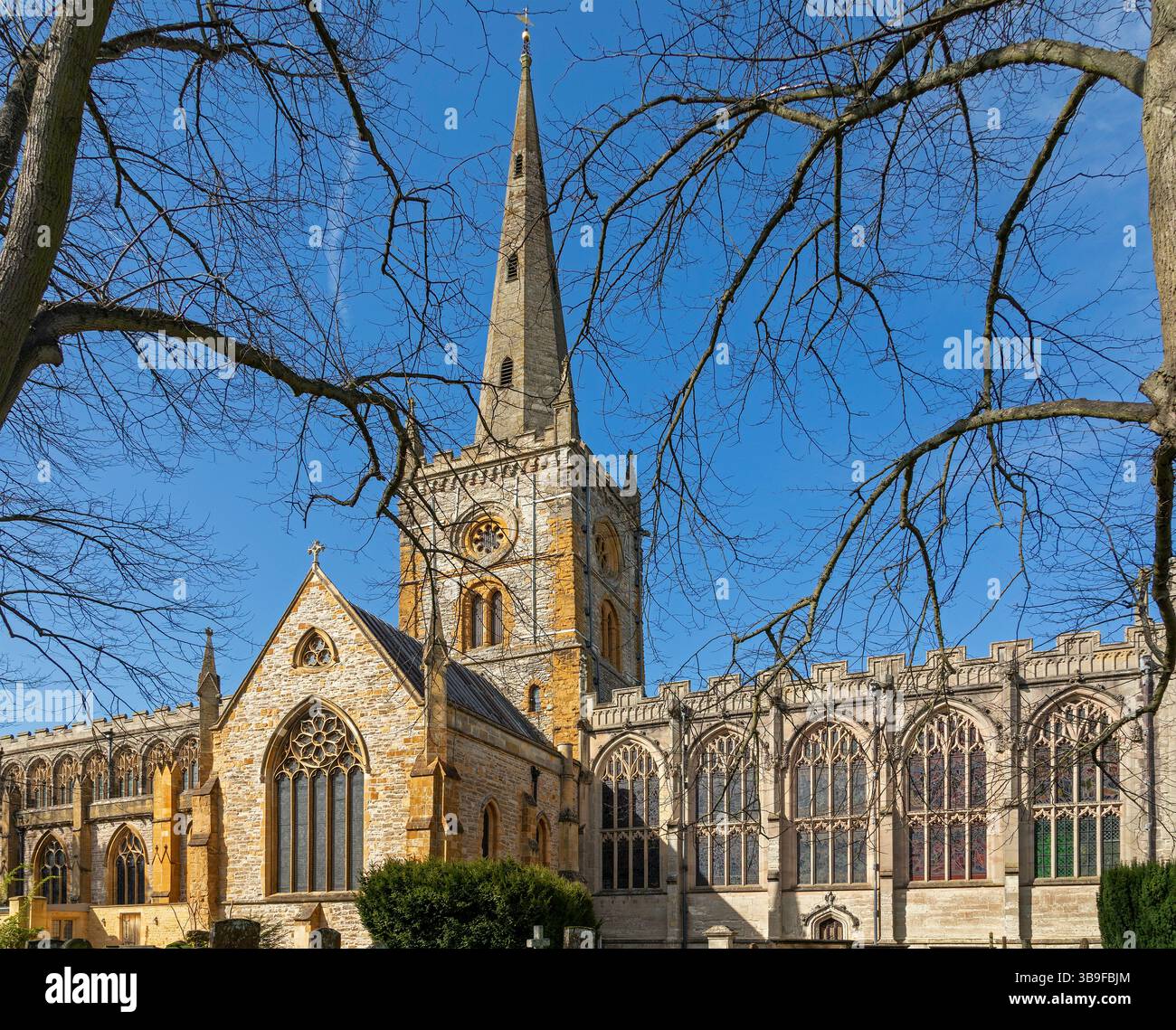 Holy Trinity Church, William Shakespeare was both baptised and buried ...