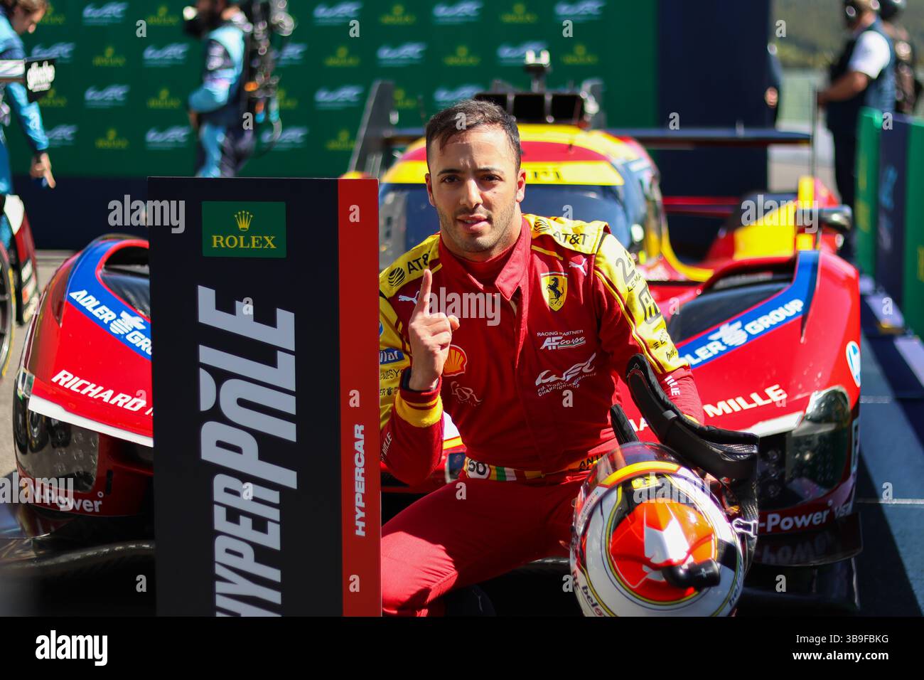 Francorchamps, Belgium. 09th May, 2025. #50 FERRARI AF CORSE driver ANTONIO FUOCO (ITA ...