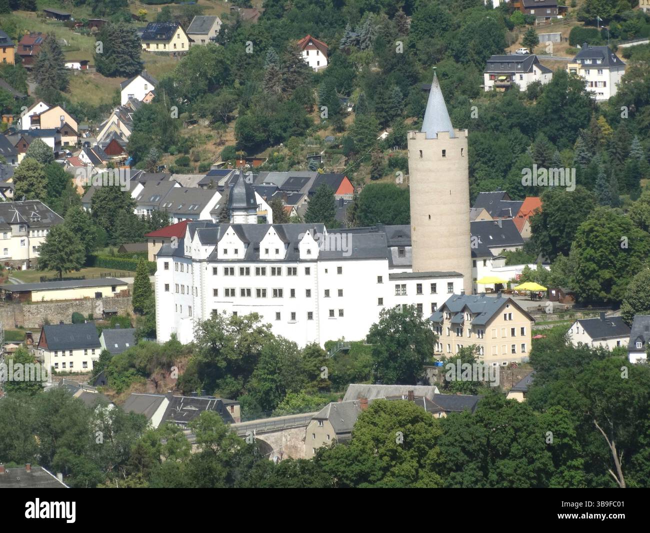Zschopau Wildeck Castle Stock Photo - Alamy