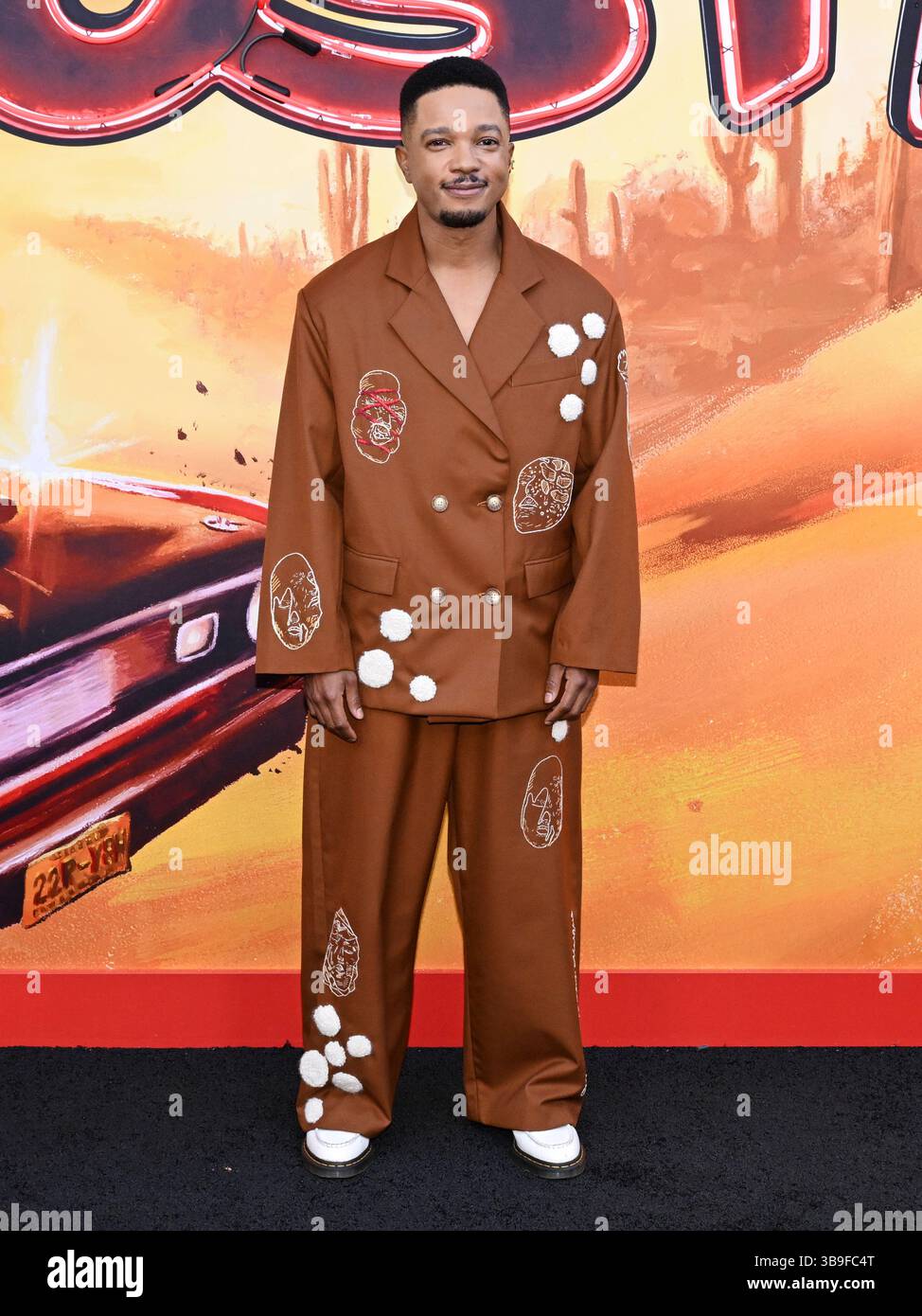 May 8, 2025, Universal City, California, USA: Benjamin Charles Watson attends the Los Angeles ...