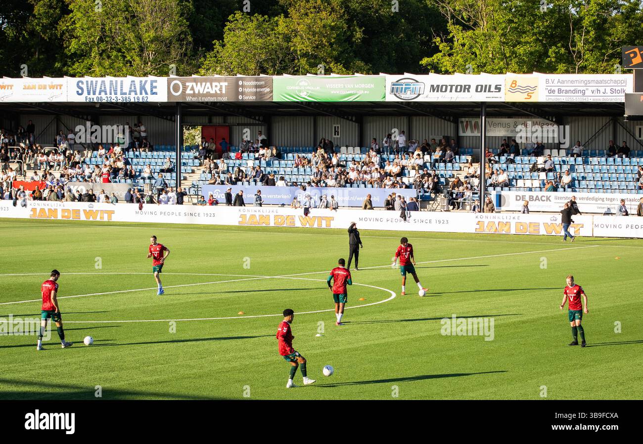 VELSEN, 09-05-2025, 711 Stadion. Dutch Football, Keuken Kampioen Divisie, Season 2024/2025 ...