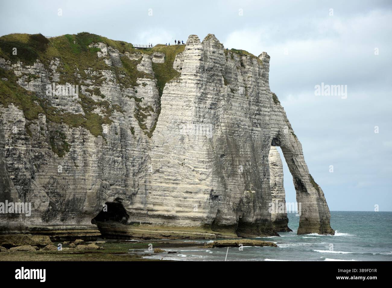 Chalk Coast near Etretat, Normandy Stock Photo - Alamy
