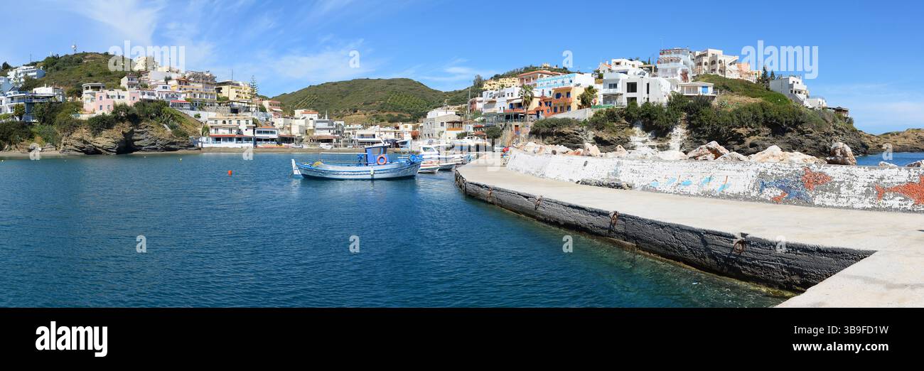 Panorama Bali on Crete Stock Photo - Alamy