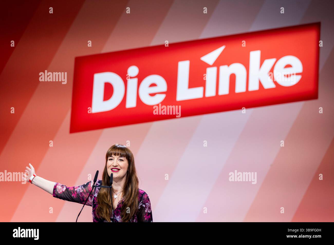 Chemnitz, Deutschland. 09th May, 2025. Heidi Reichinnek, DIE LINKE ...