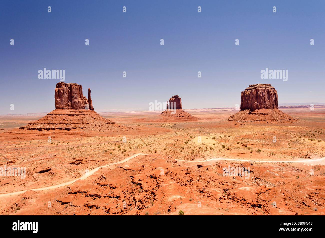 Symbol in National Monument Valley Stock Photo - Alamy