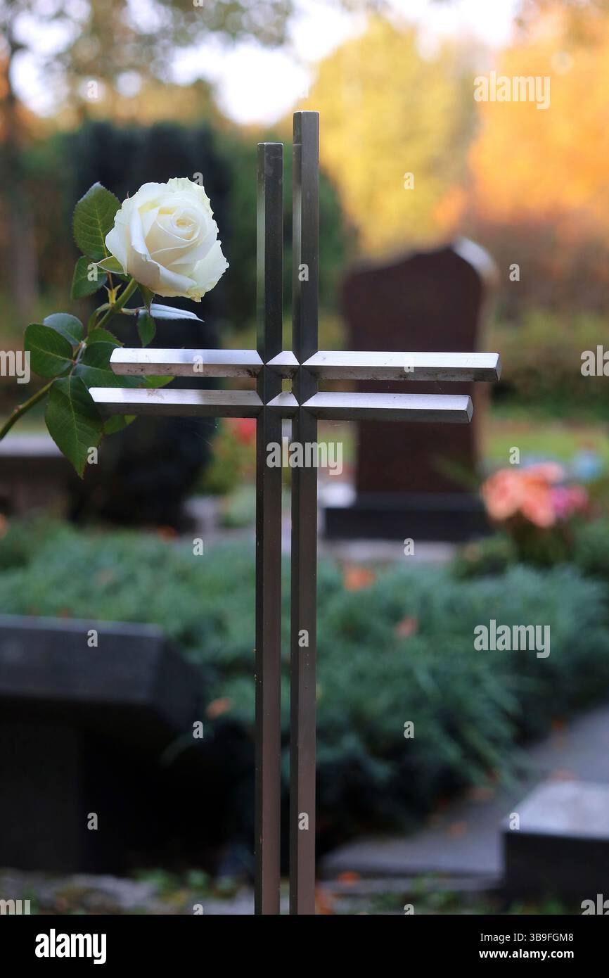In memory of the deceased Stock Photo - Alamy