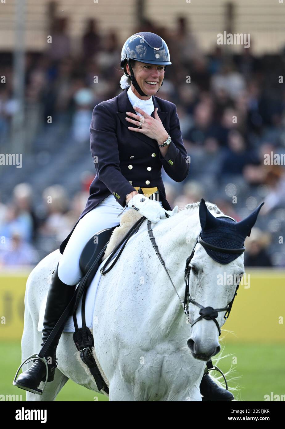 Badminton Estate, Gloucestershire, UK. 9th May, 2025. 2025 MARS Badminton Horse Trials Day 3 ...