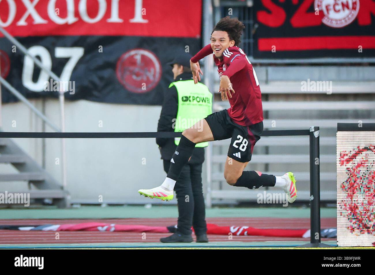 Nuremberg, Germany. 09th May, 2025. Soccer: Bundesliga 2, 1. FC ...