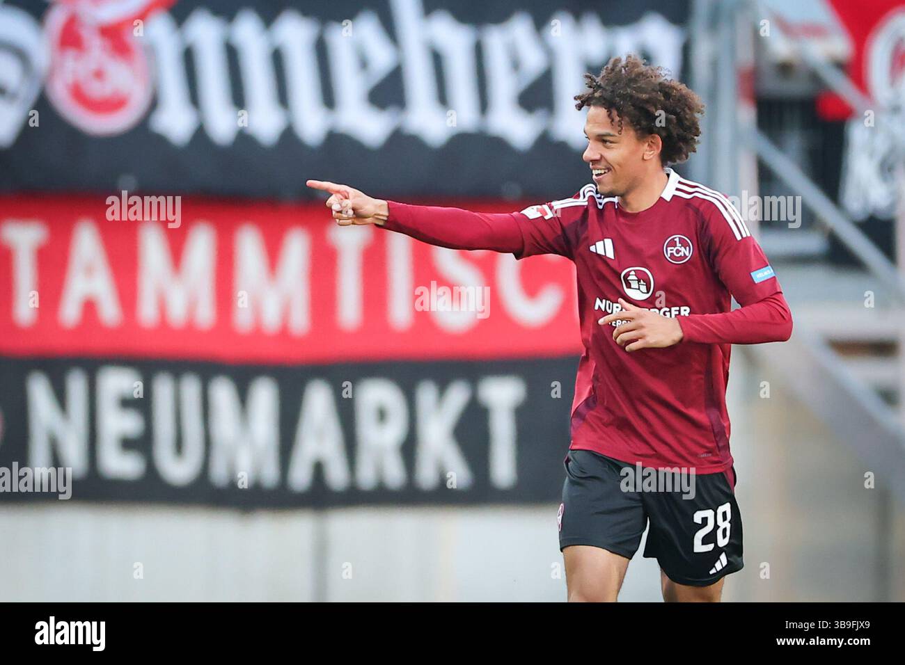 Nuremberg, Germany. 09th May, 2025. Soccer: Bundesliga 2, 1. FC ...