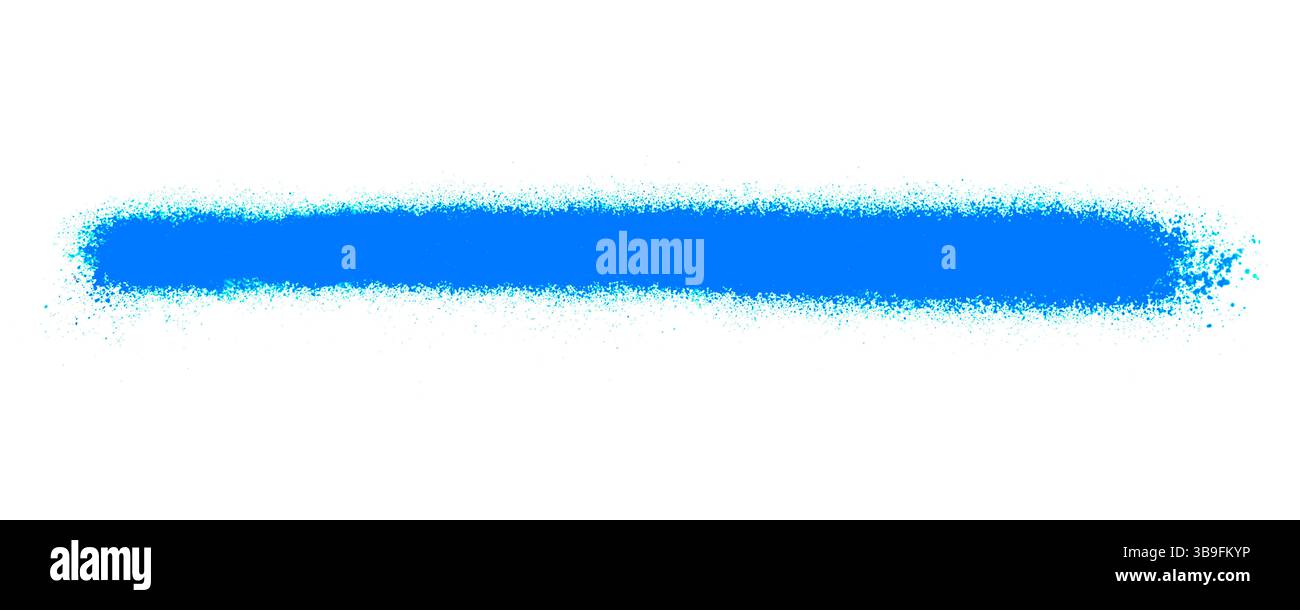 Blue graffiti stripe as marker or banner Stock Photo - Alamy