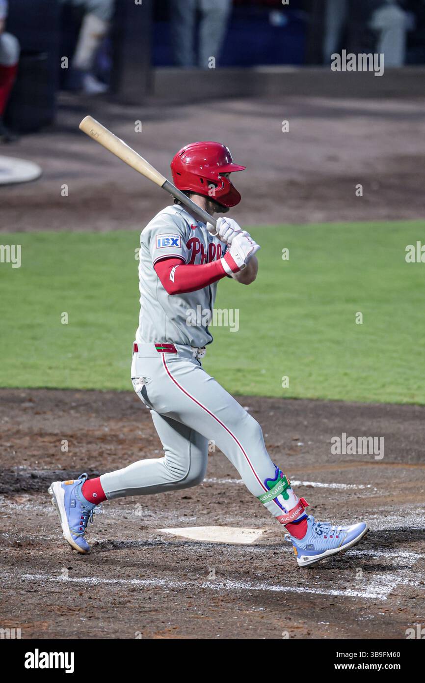 Tampa, FL USA: during a MLB baseball game, Wednesday, May 7, 2025, at ...
