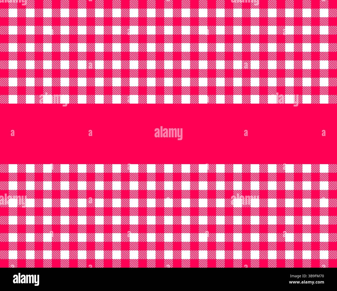 Red white squared table cloth hi-res stock photography and images - Alamy