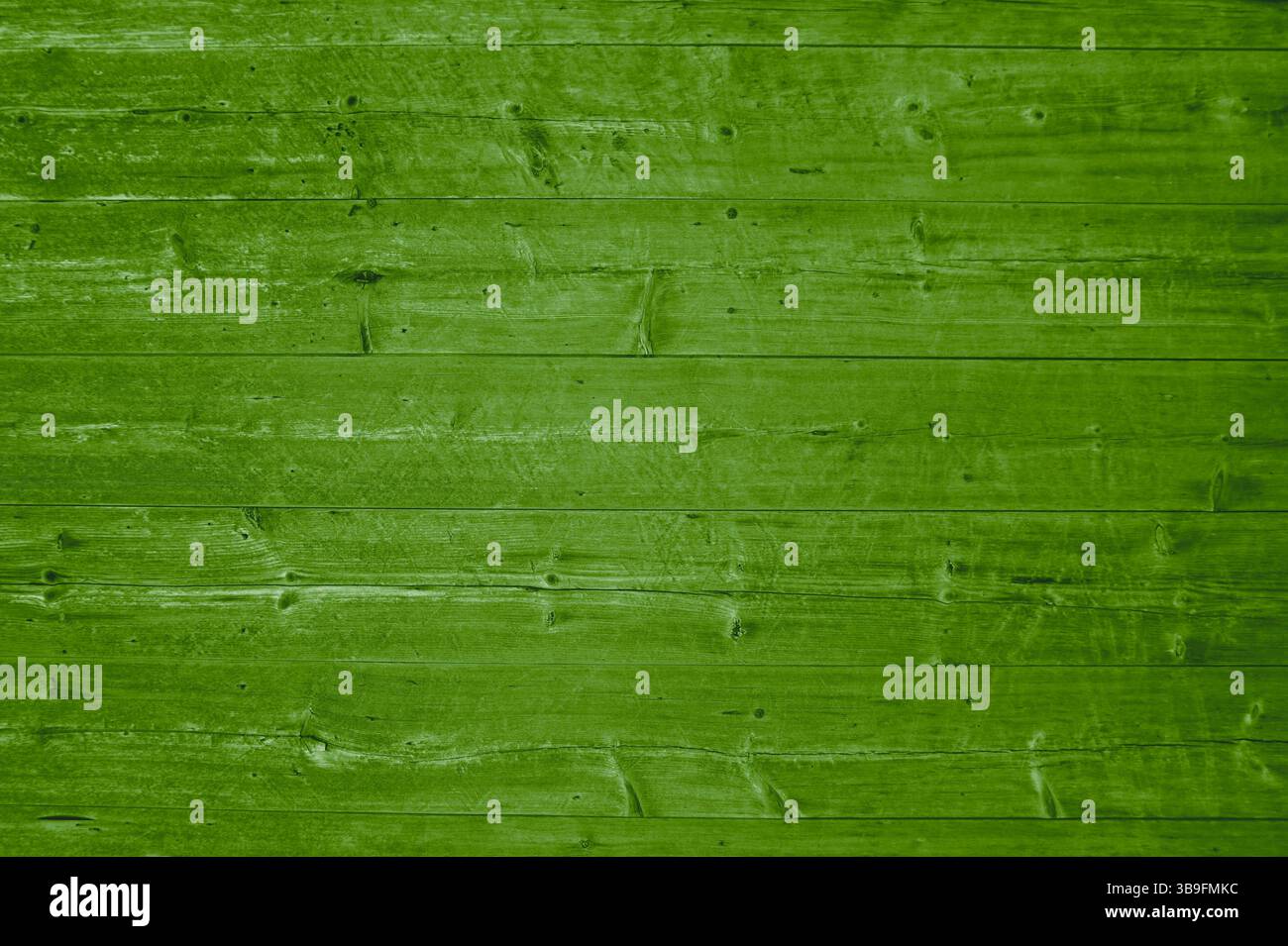 Wooden boards with green colour as background Stock Photo - Alamy