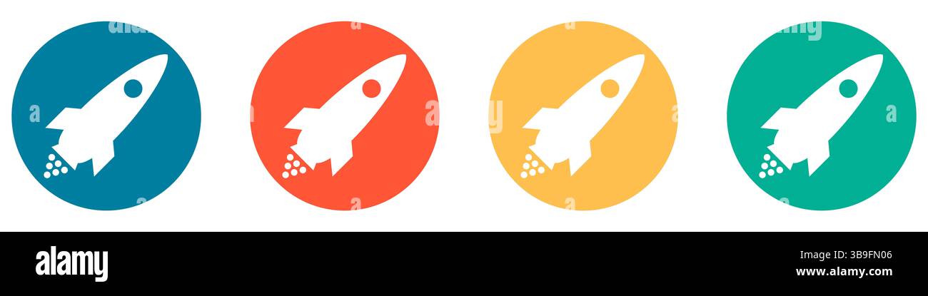 Launching into the blue Cut Out Stock Images & Pictures - Alamy