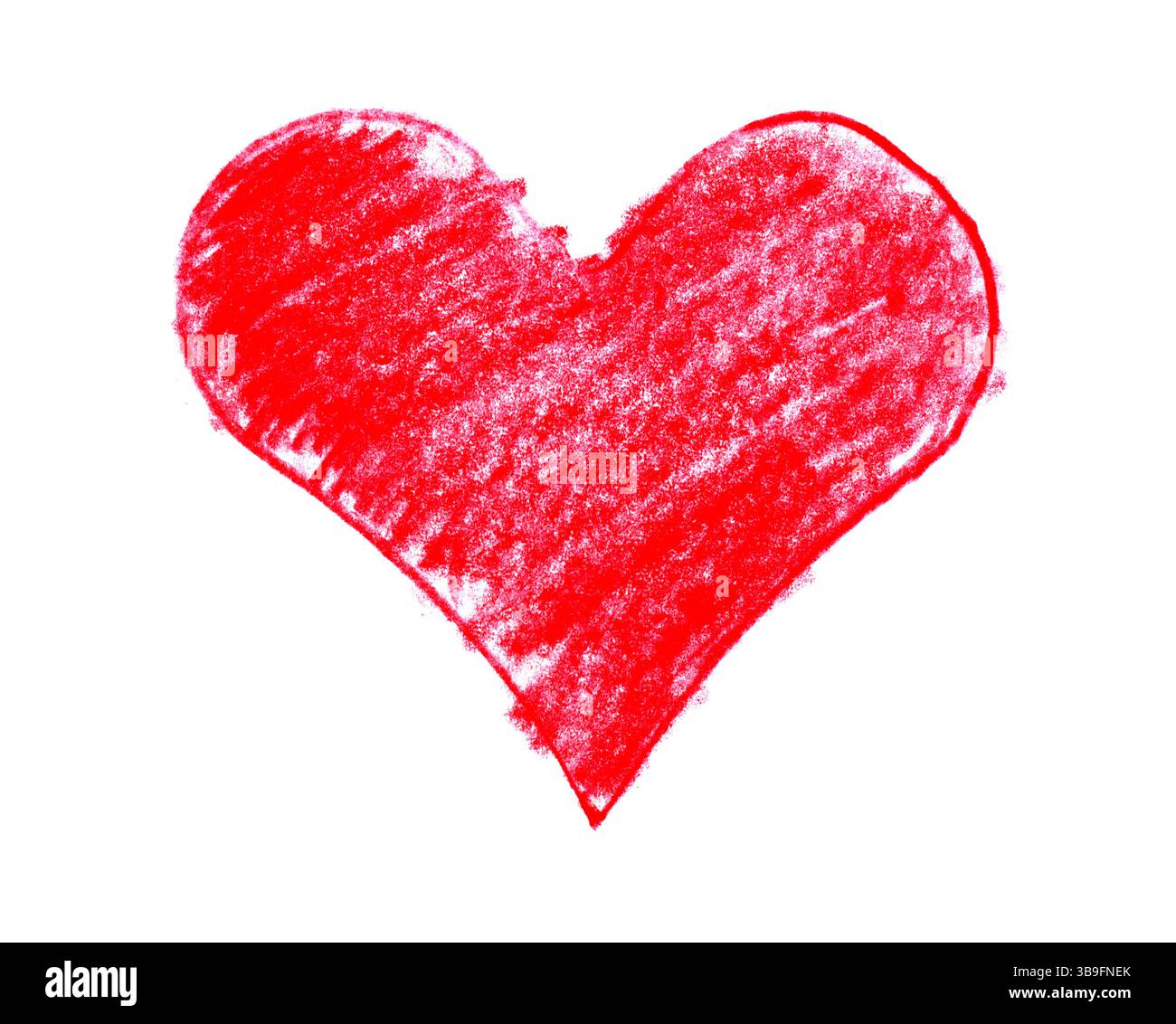 Hand painted messy grunge heart with red paint Stock Photo - Alamy