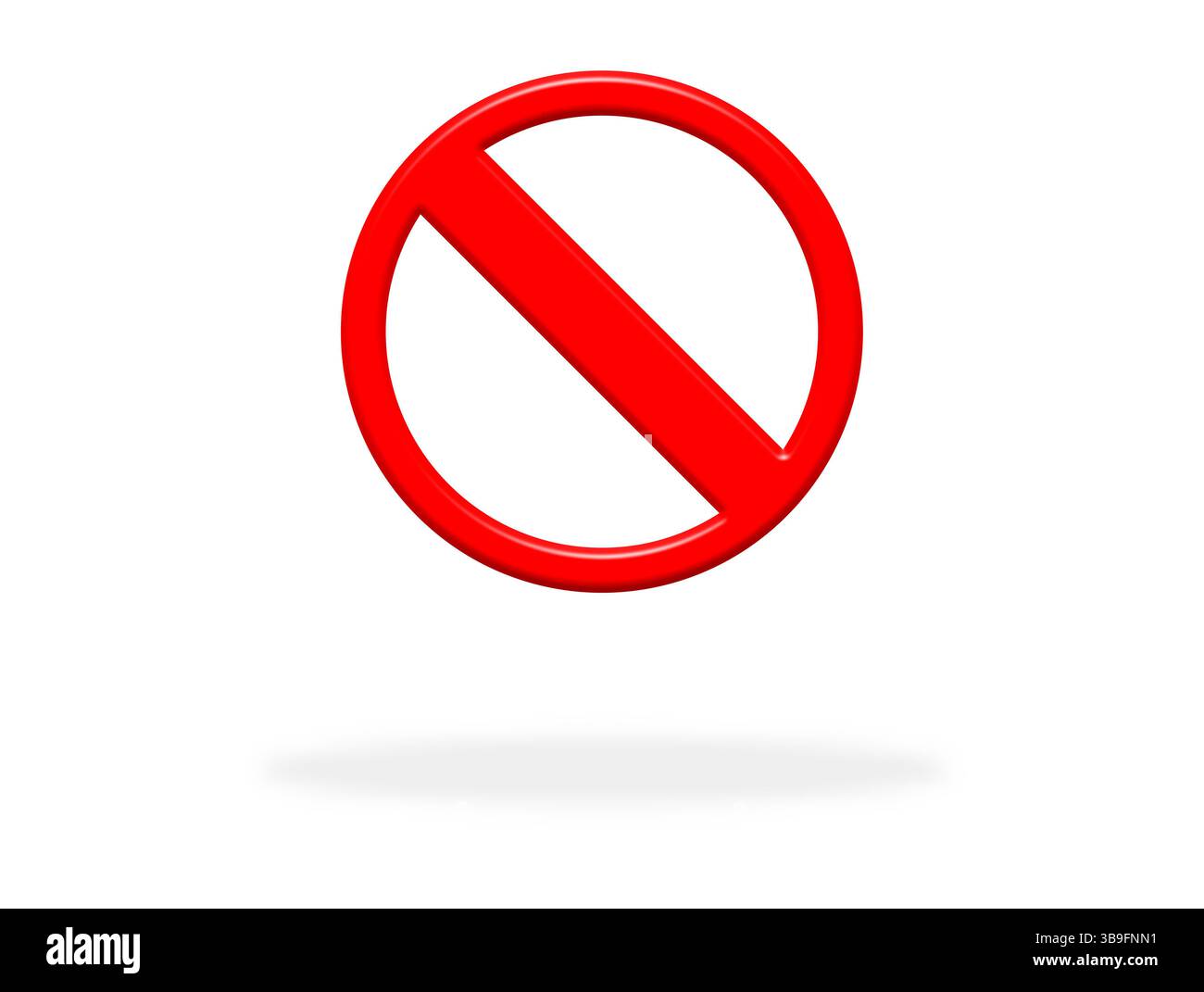 Circle symbol blocking hi-res stock photography and images - Alamy