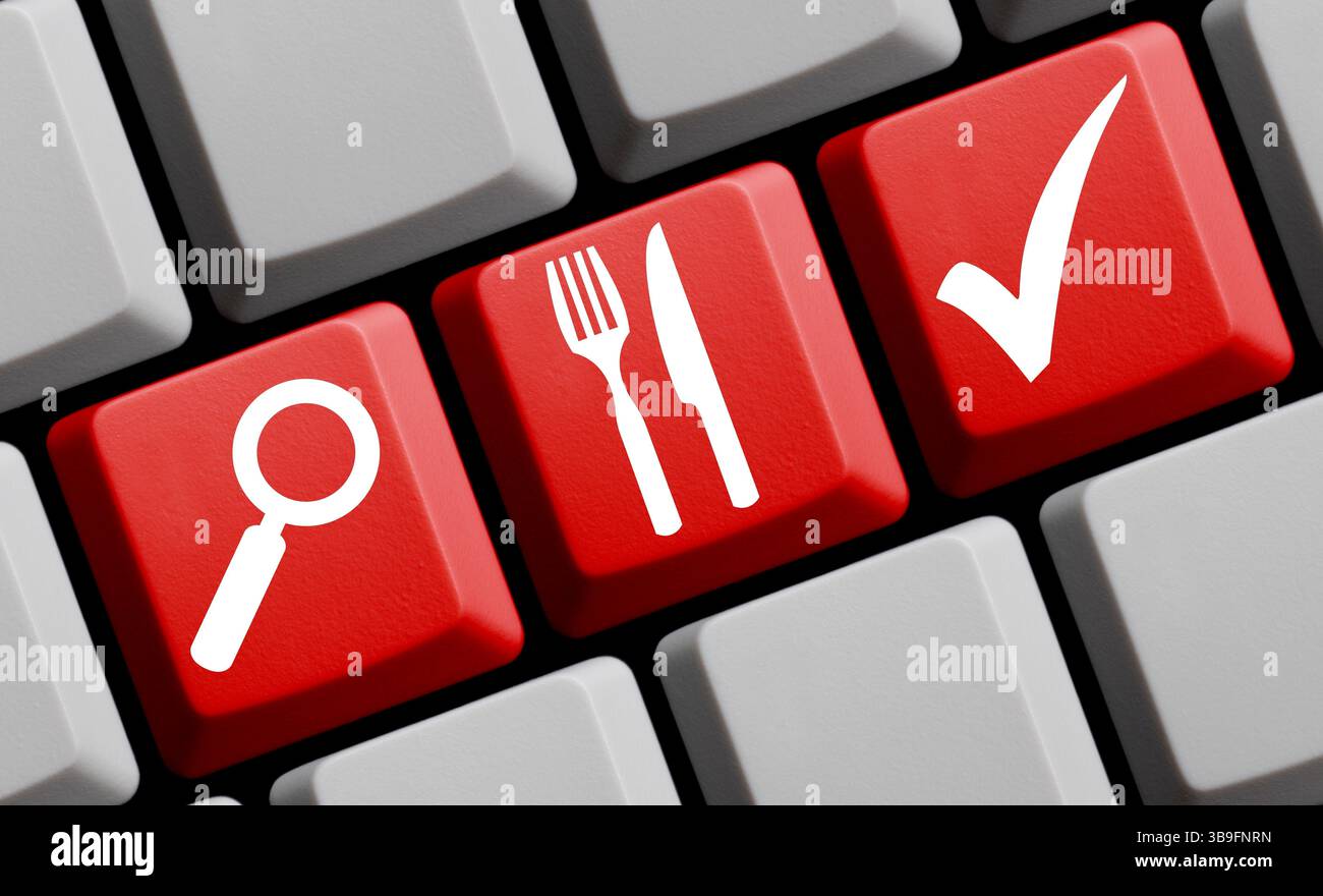 Food delivery services online hi-res stock photography and images - Alamy