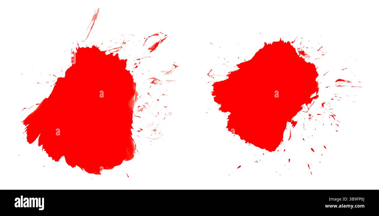 Paint texture ink splash blur Cut Out Stock Images & Pictures - Alamy