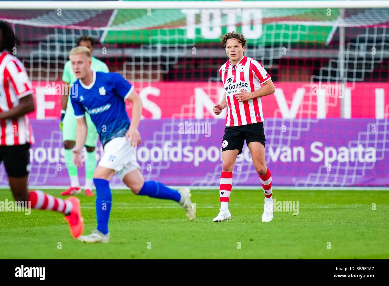Rotterdam - Olivier van Zijl of Jong Sparta Rotterdam during the thirty ...