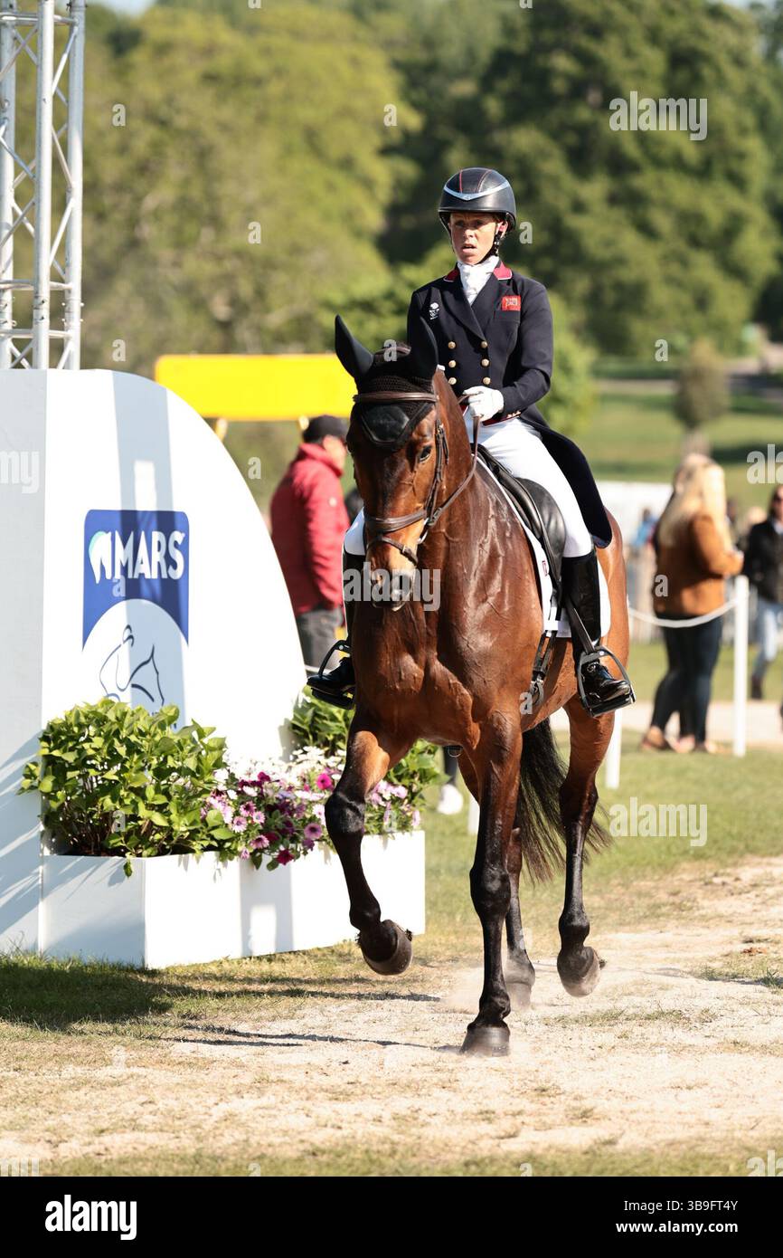 Rosalind Canter of Great Britain with Lordships Graffalo during the ...