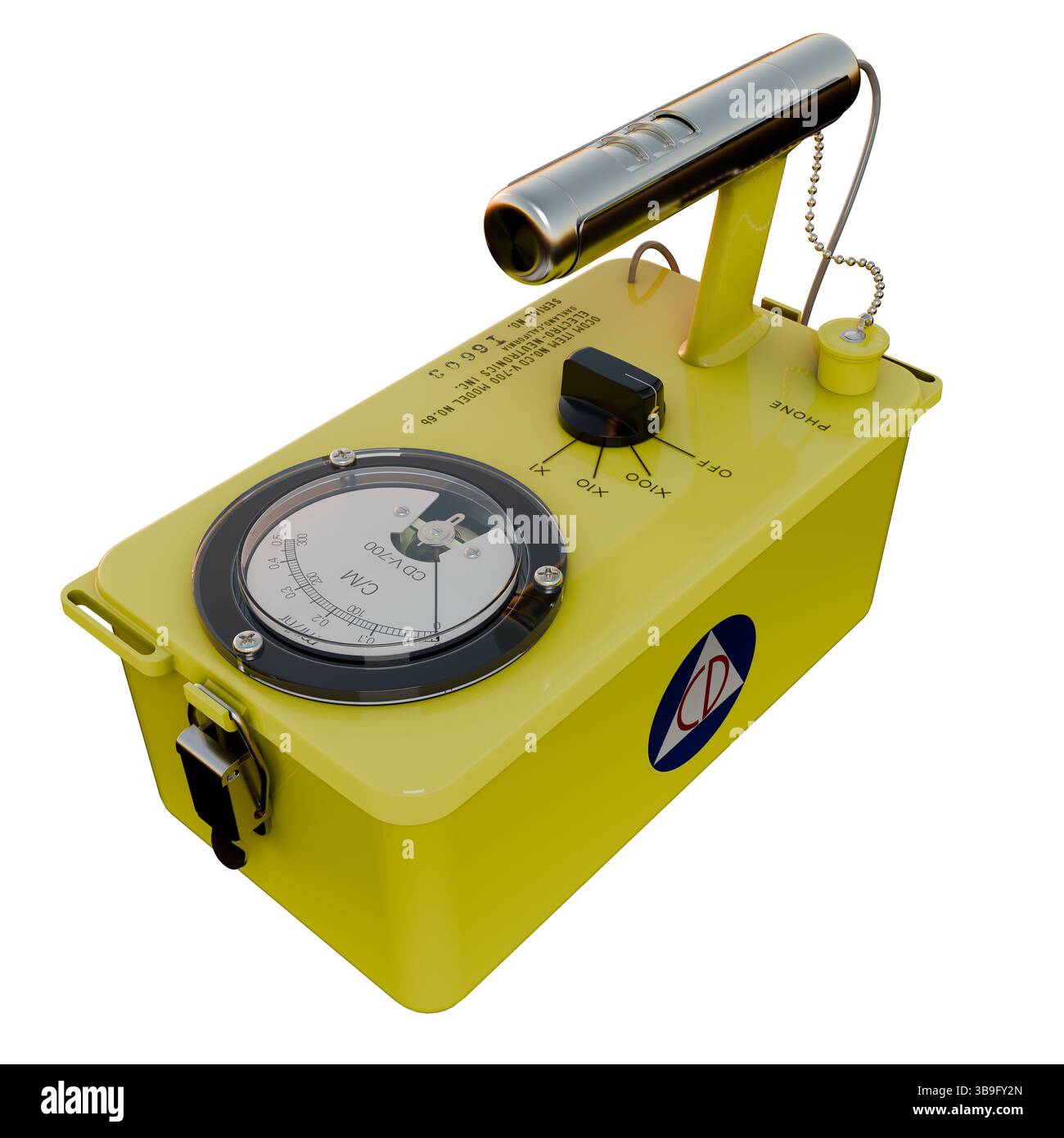 Iconic Cold Ware Era CD V-700 Geiger Counter Stock Photo - Alamy