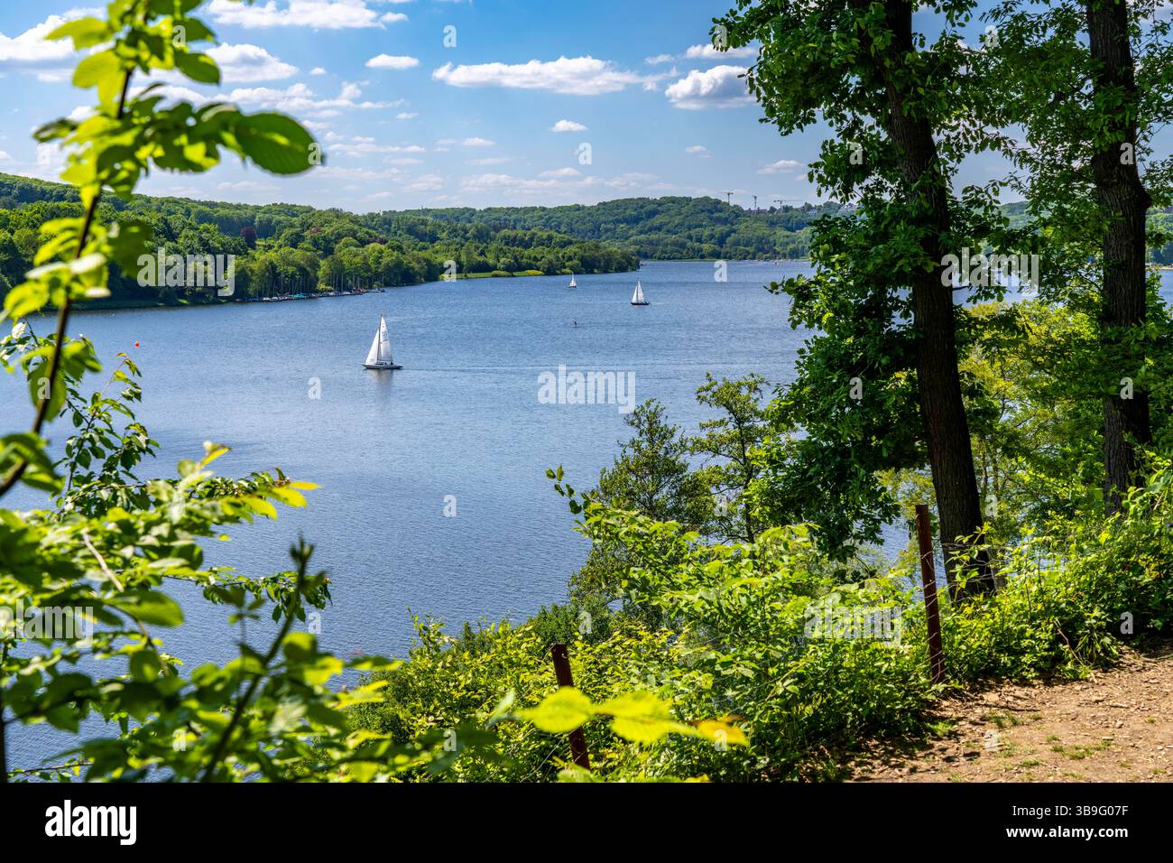 Wandern auf dem Baldeneysteig Wanderweg in Essen, 26,7 Km rund um den ...