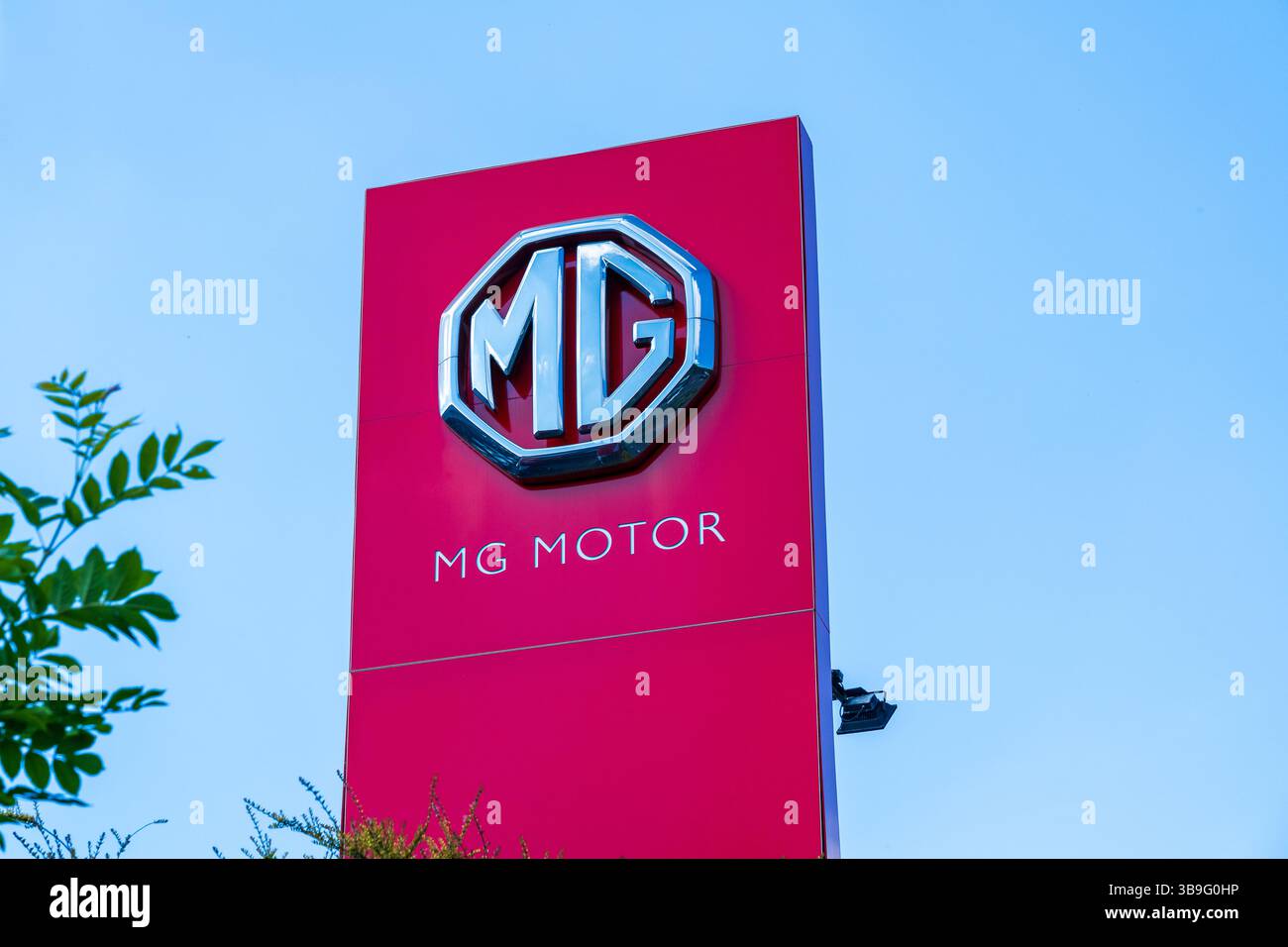 Mg logo hi-res stock photography and images - Alamy