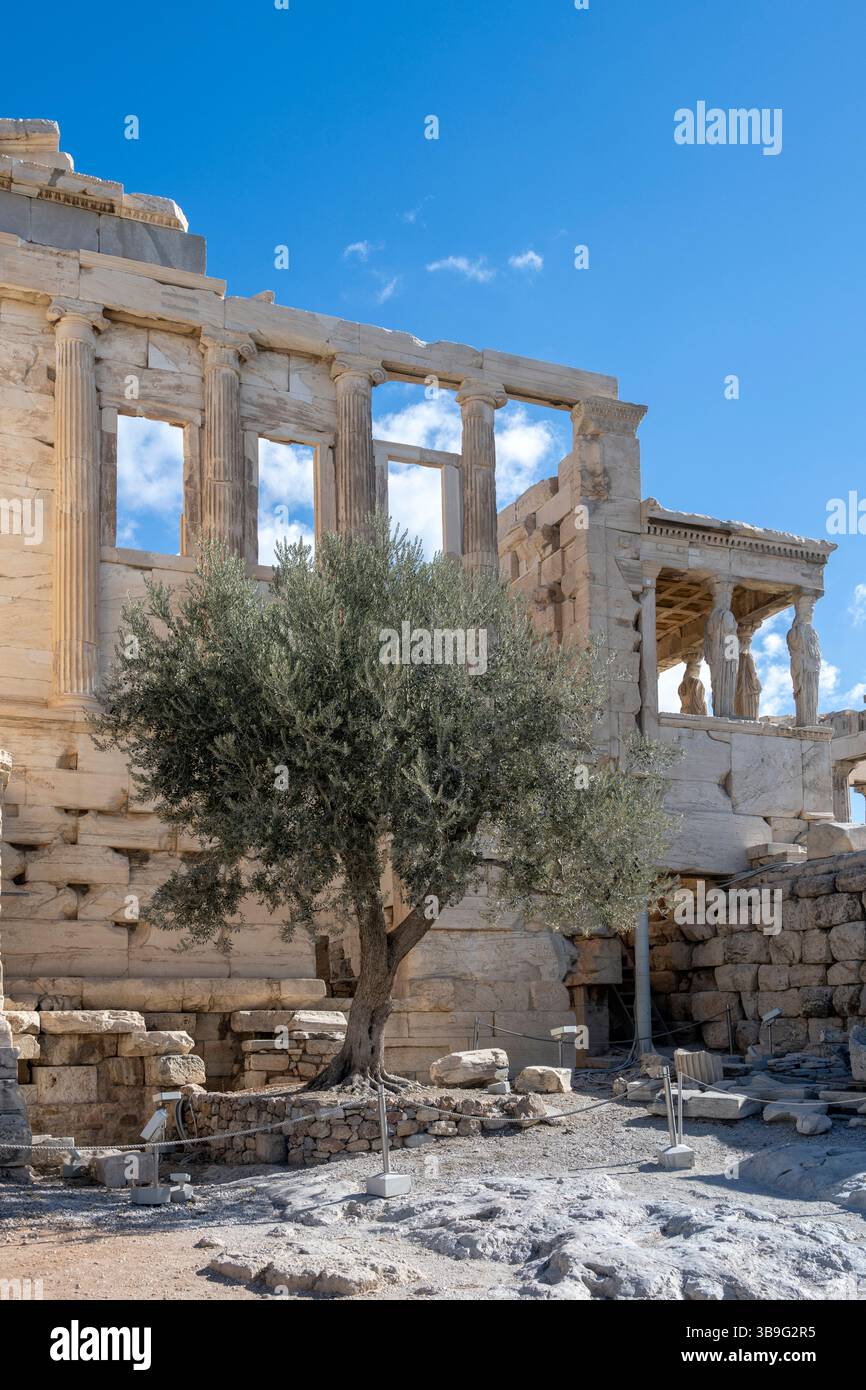 Erechtheion ionic style temple hi-res stock photography and images - Alamy