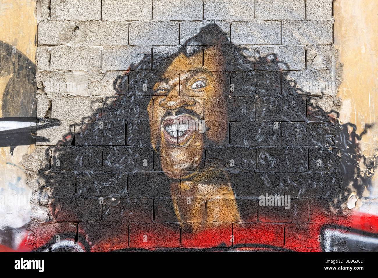 Athens, Greece. Street art in the Psirri district (also Psiri or Psyri ...