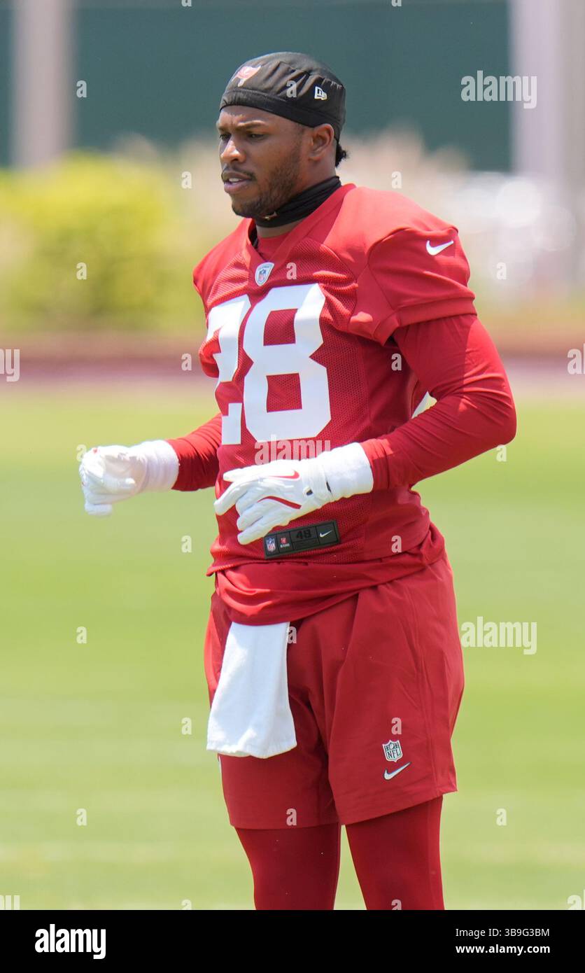 Tampa Bay Buccaneers safety Shilo Anders during the NFL football team's ...