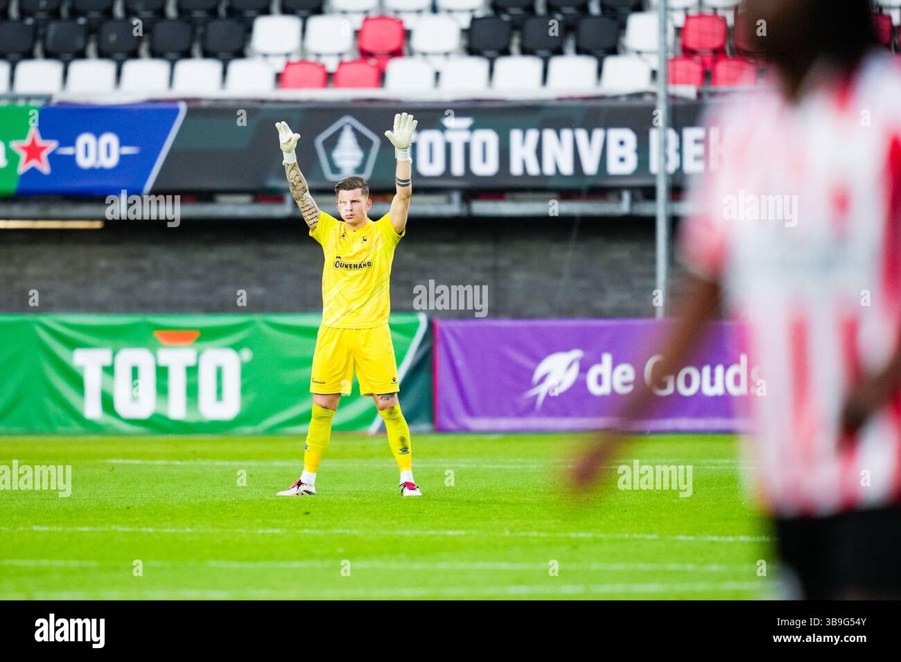 Rotterdam - Lars Jansen of Quick Boys during the thirty-second ...