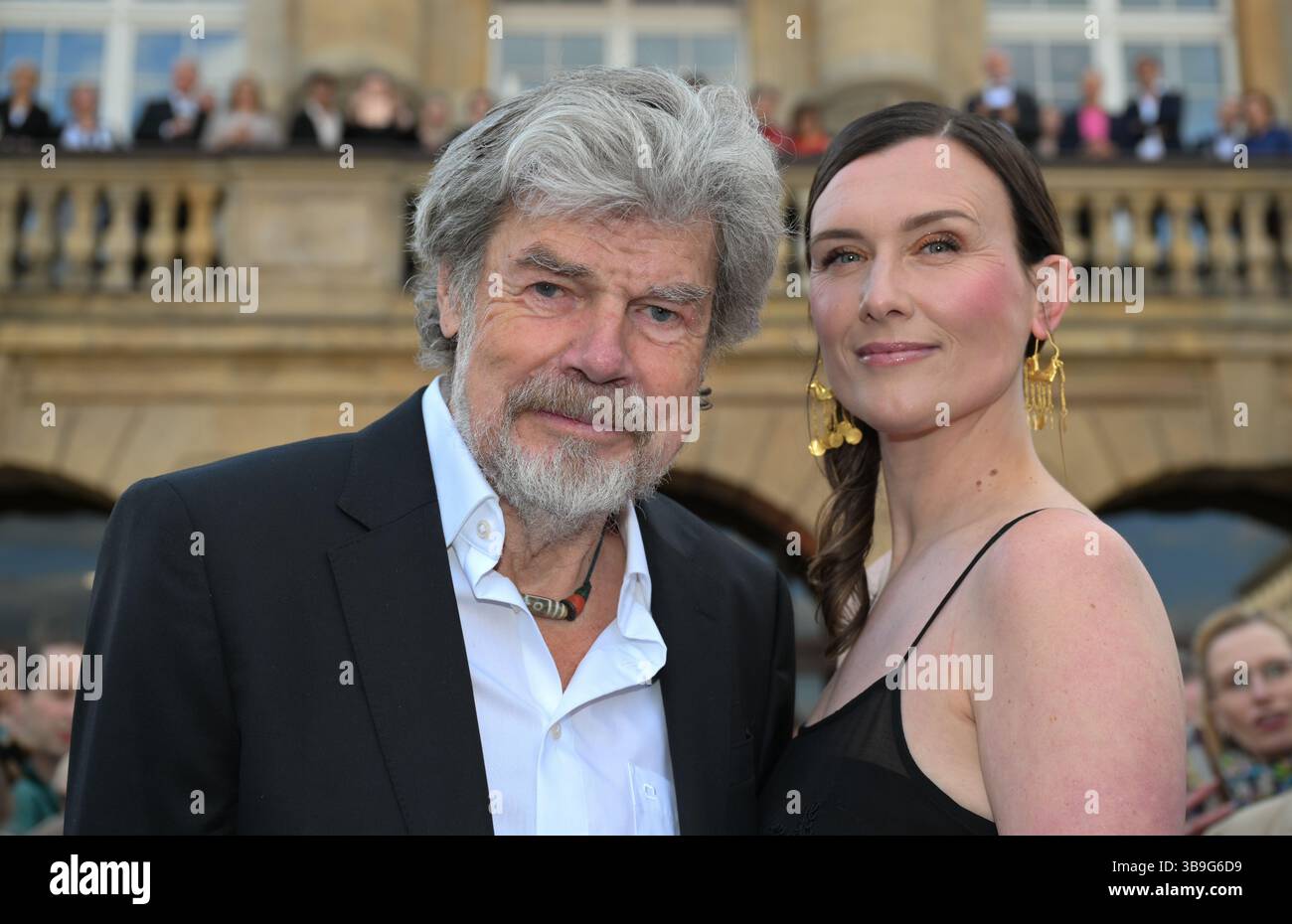 Chemnitz, Germany. 09th May, 2025. Extreme mountaineer Reinhold Messner ...
