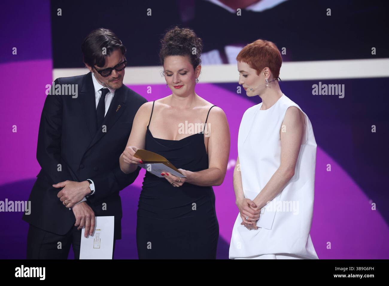 Sam Riley, Chiara Fleischhacker, L. Benesch Laudator:innen BESTE KAMERA ...