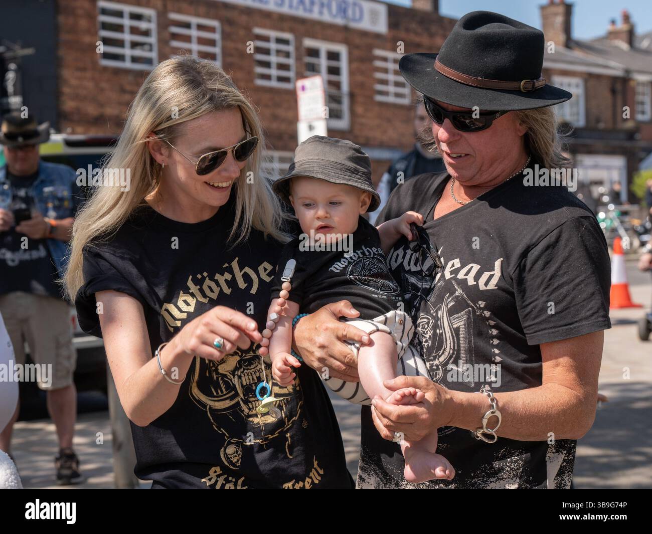 Stoke On Trent, Staffordshire, UK. 09th May 2025. A statue of Motorhead's Lemmy (Ian Fraser ...