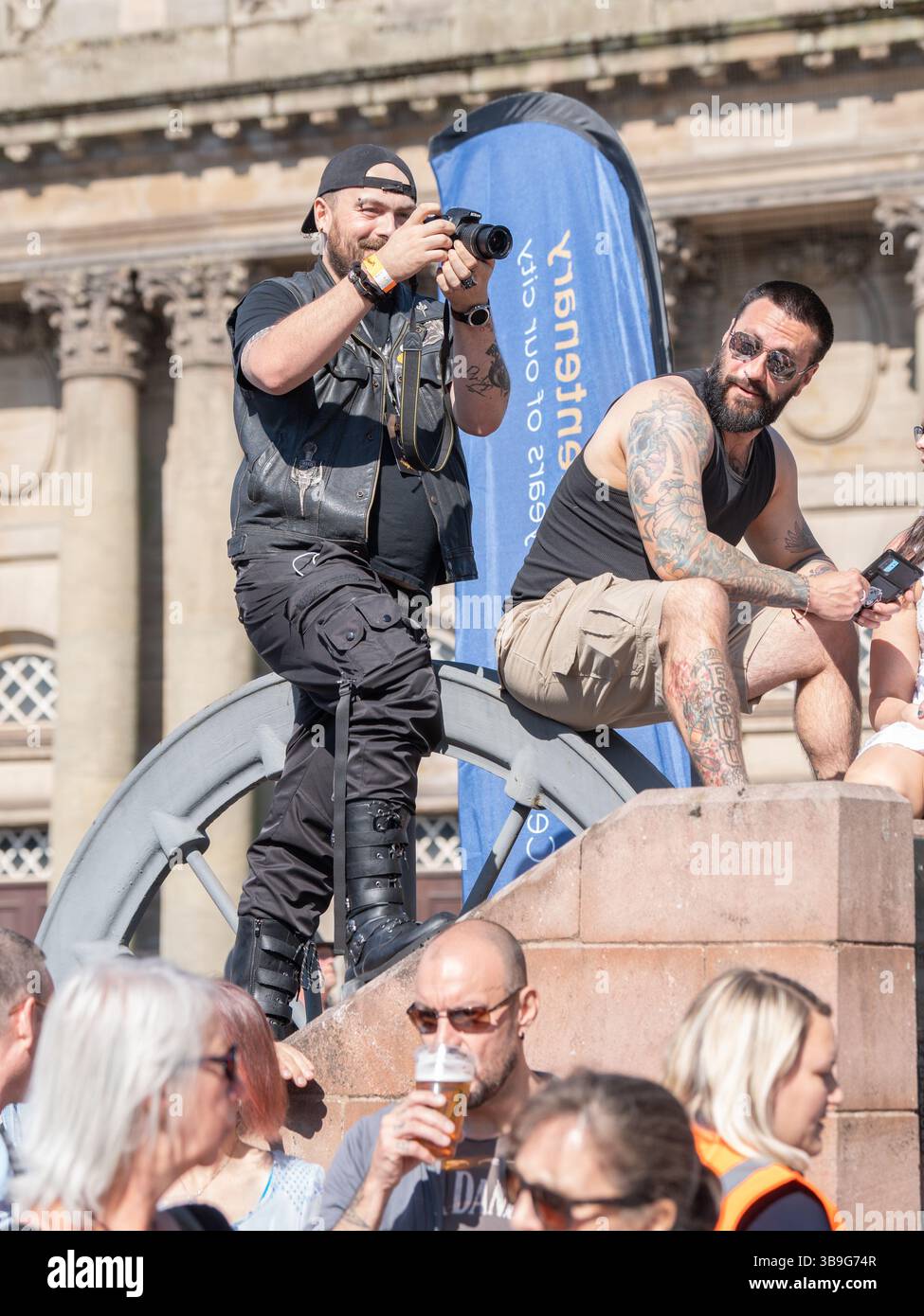 Stoke On Trent, Staffordshire, UK. 09th May 2025. A statue of Motorhead ...