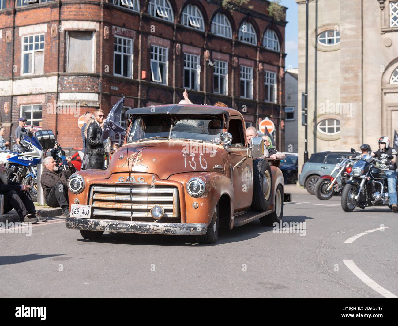 Stoke On Trent, Staffordshire, UK. 09th May 2025. A statue of Motorhead ...