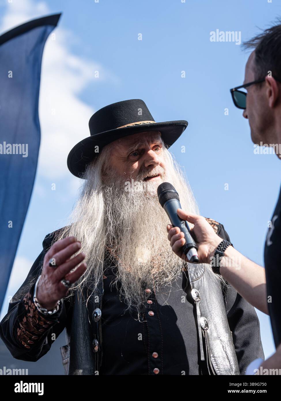 Stoke On Trent, Staffordshire, UK. 09th May 2025. A statue of Motorhead ...