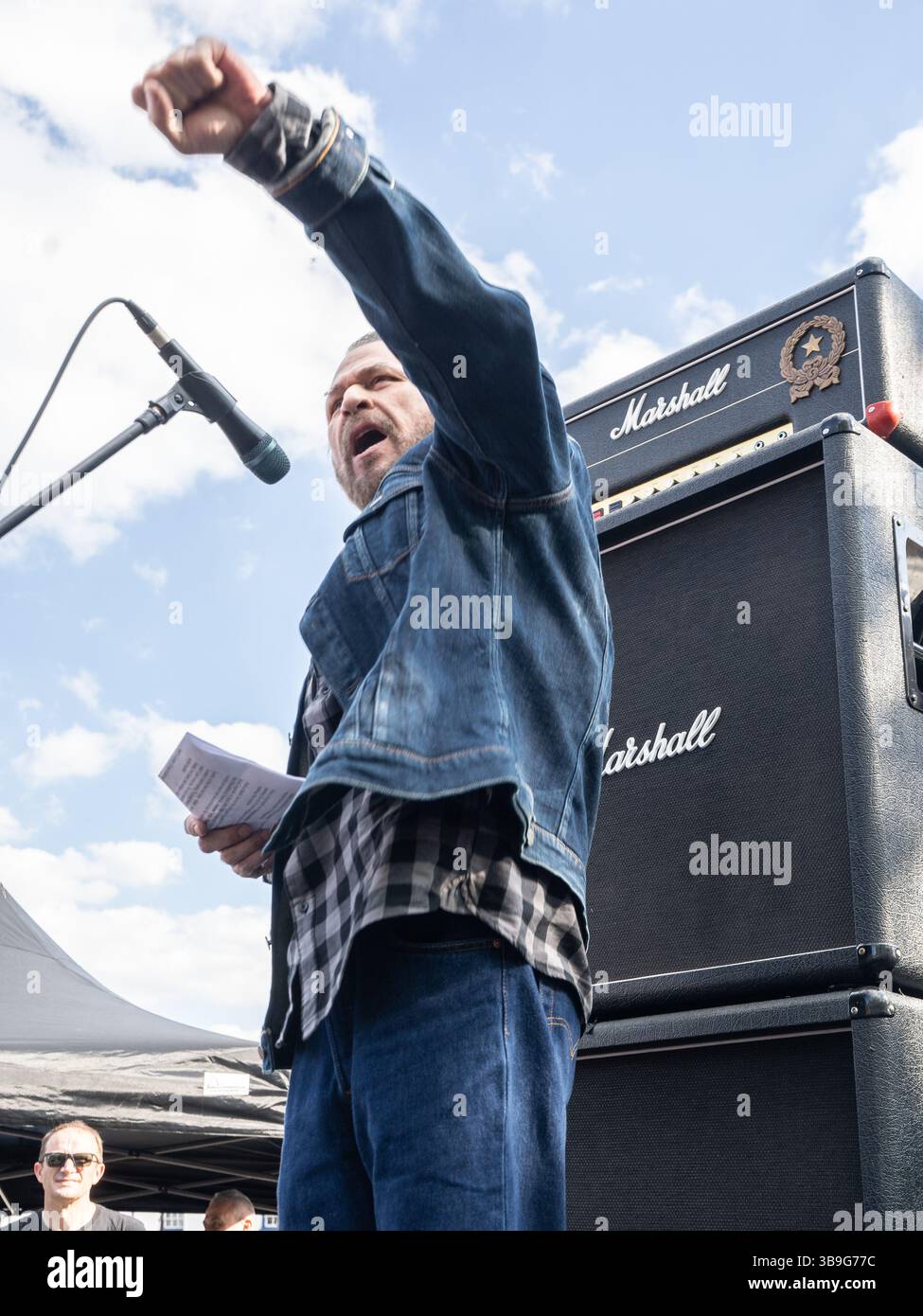 Stoke On Trent, Staffordshire, UK. 09th May 2025. A statue of Motorhead ...