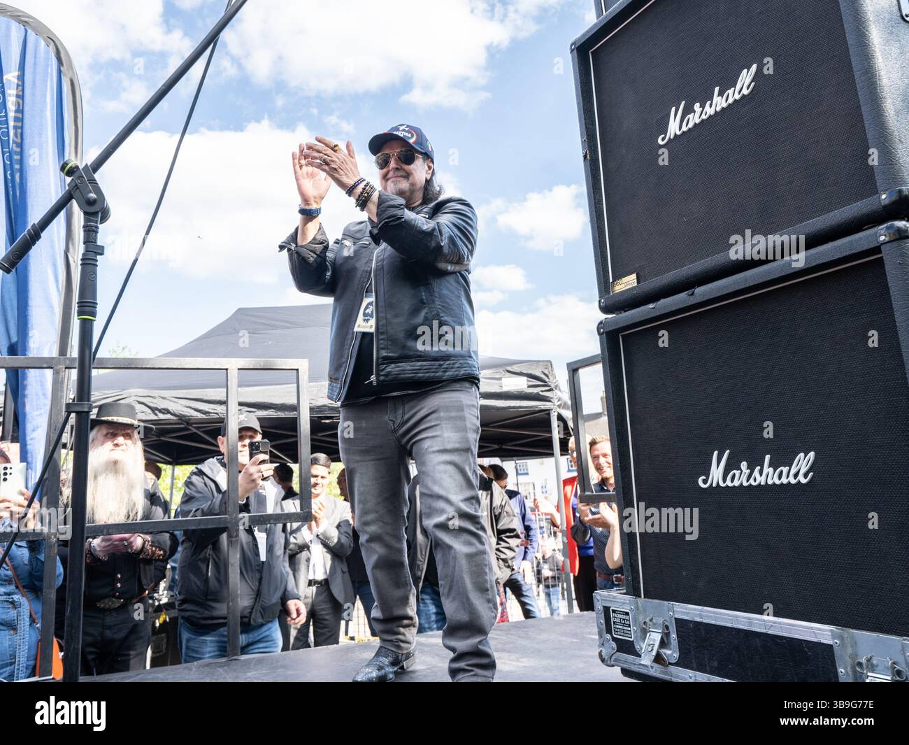 Stoke On Trent, Staffordshire, UK. 09th May 2025. A statue of Motorhead ...