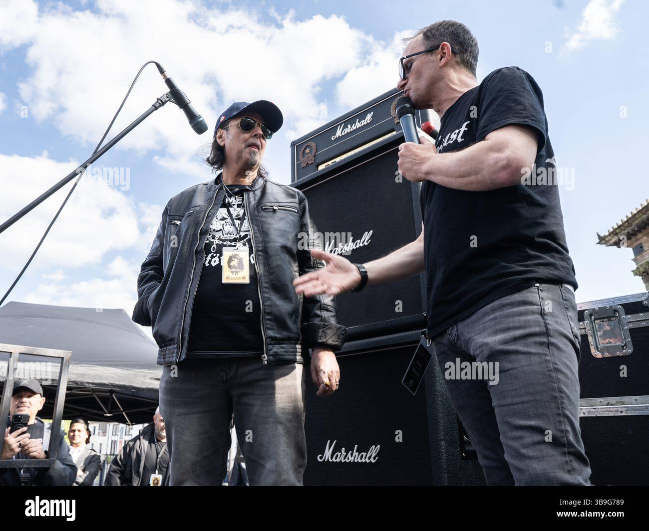 Stoke On Trent, Staffordshire, UK. 09th May 2025. A statue of Motorhead ...