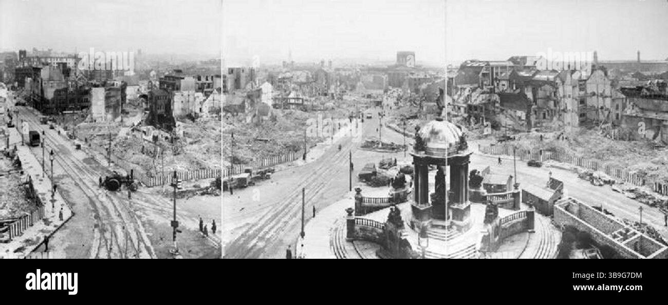 Liverpool bomb aerial hi-res stock photography and images - Alamy