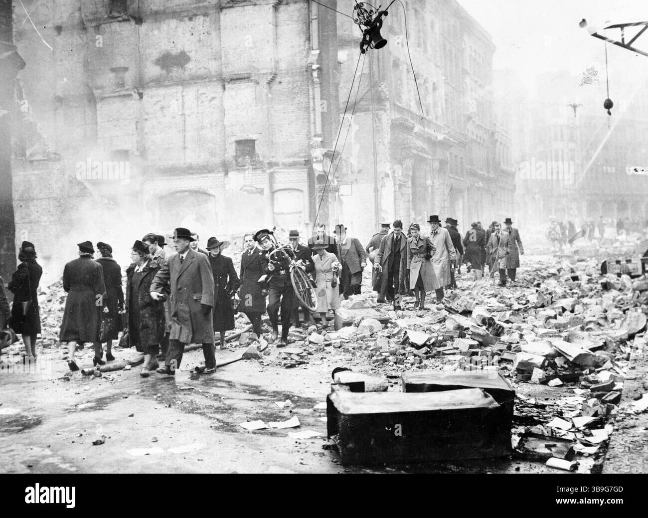 Blitz aerial hi-res stock photography and images - Alamy