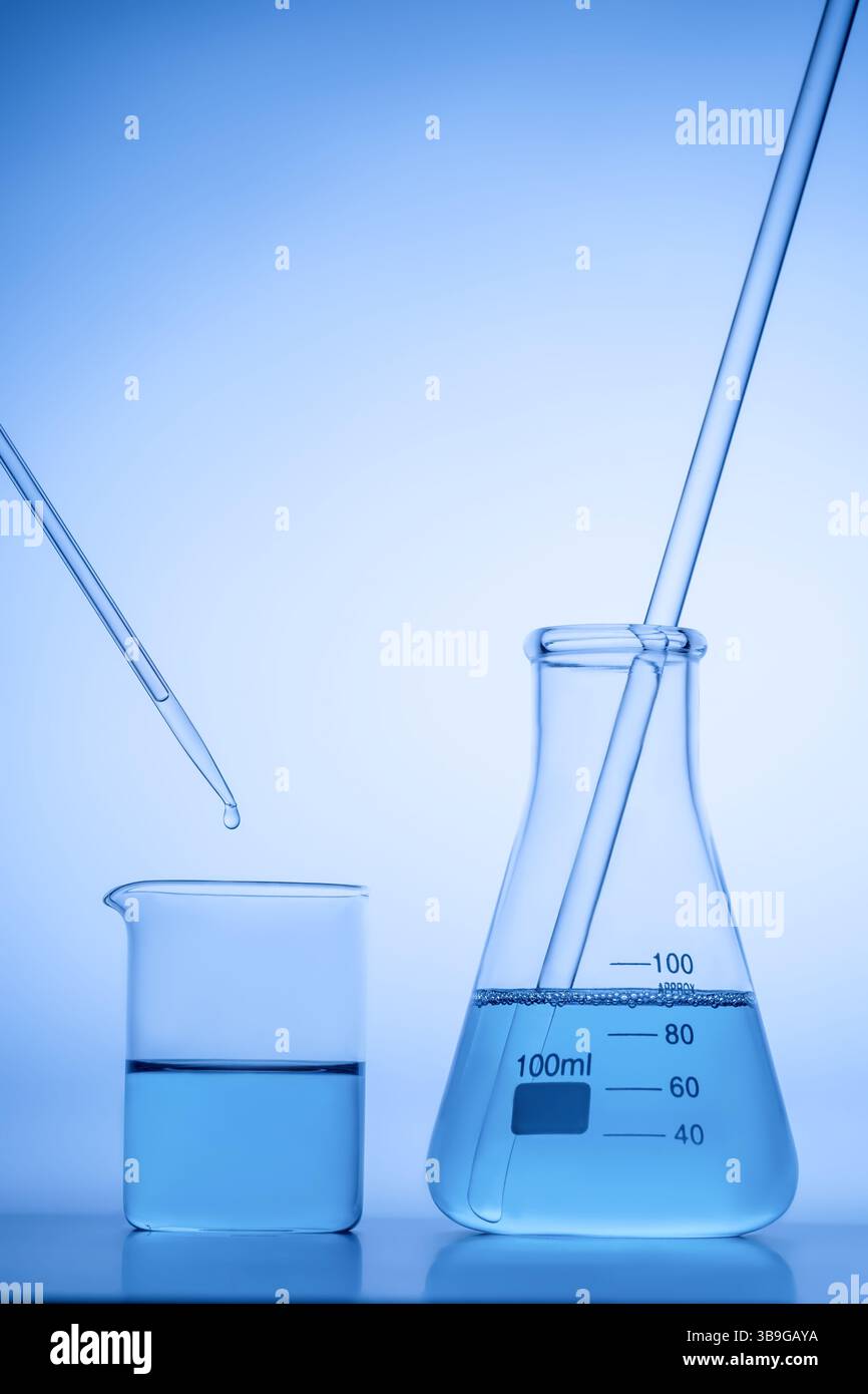 Laboratory analysis dripping light hi-res stock photography and images ...