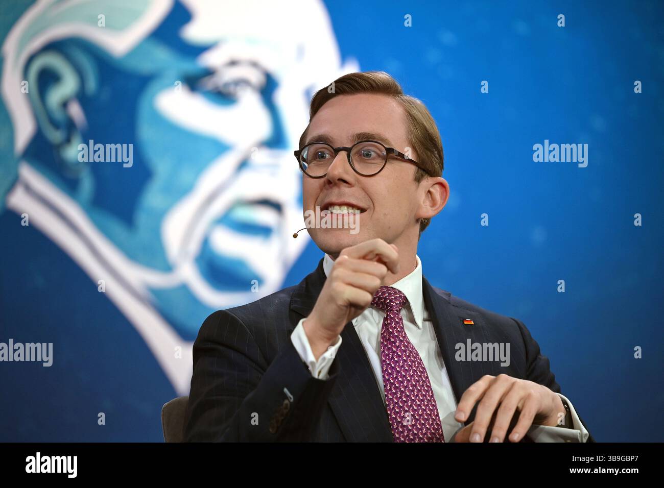 Gmund, Deutschland. 09th May, 2025. Philipp Amthor, Member of the ...