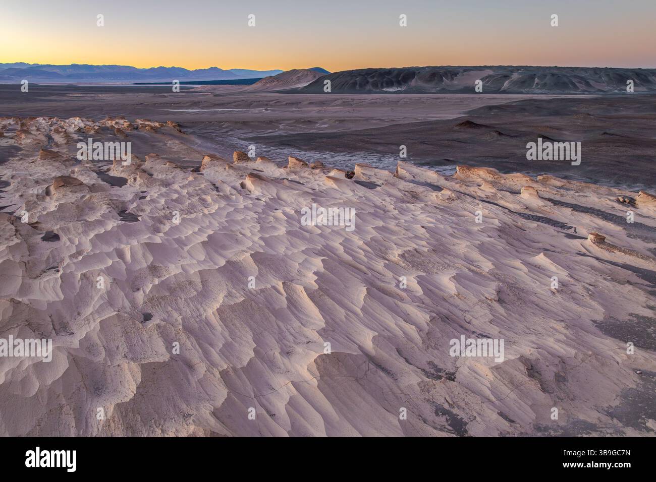 Stunning view of the pumice field in Catamarca, Argentina, highlighted ...
