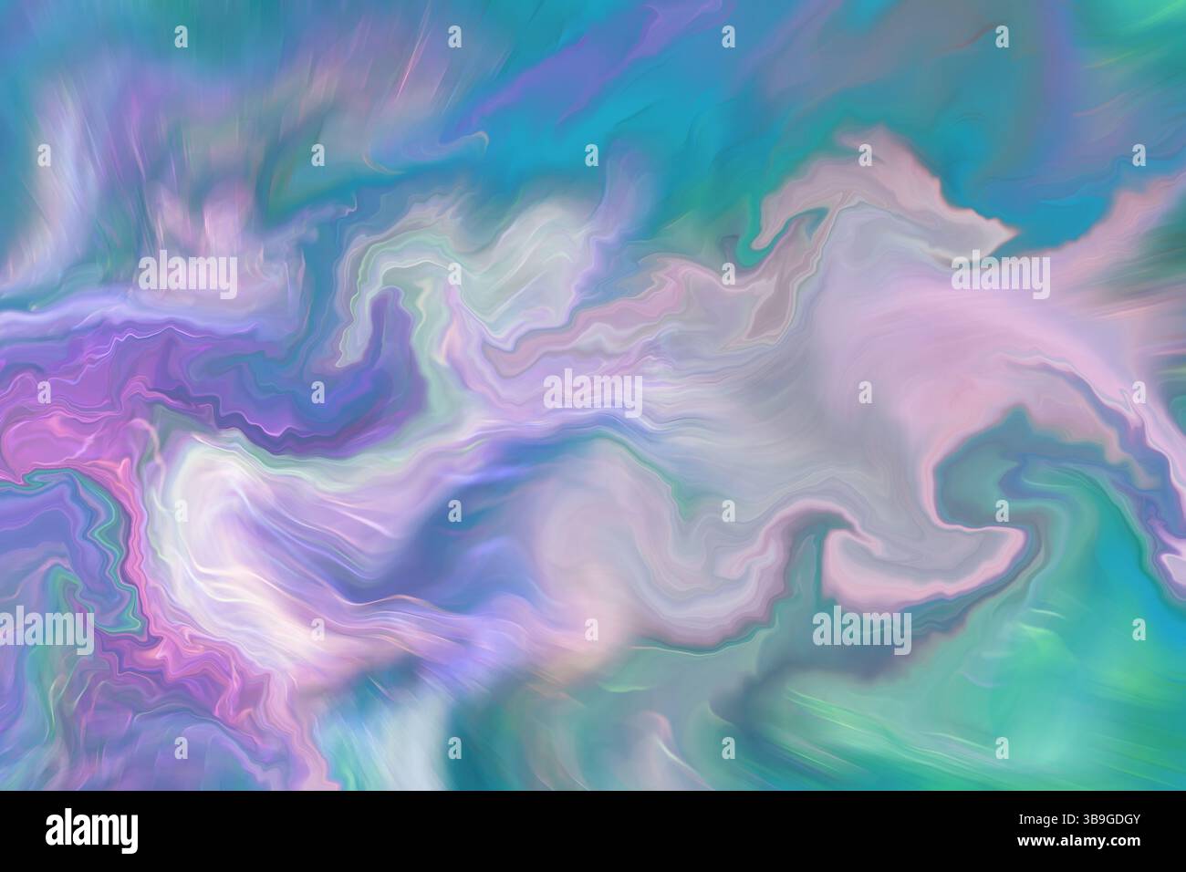 Dynamic swirl soft greens hi-res stock photography and images - Alamy