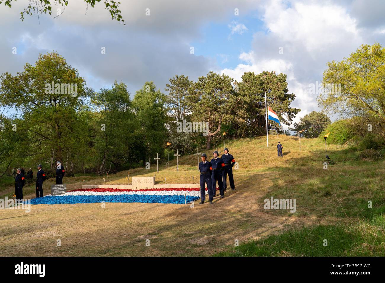 WASSENAAR - THE NETHERLANDS, 04 MAY: The commemoration at the former ...