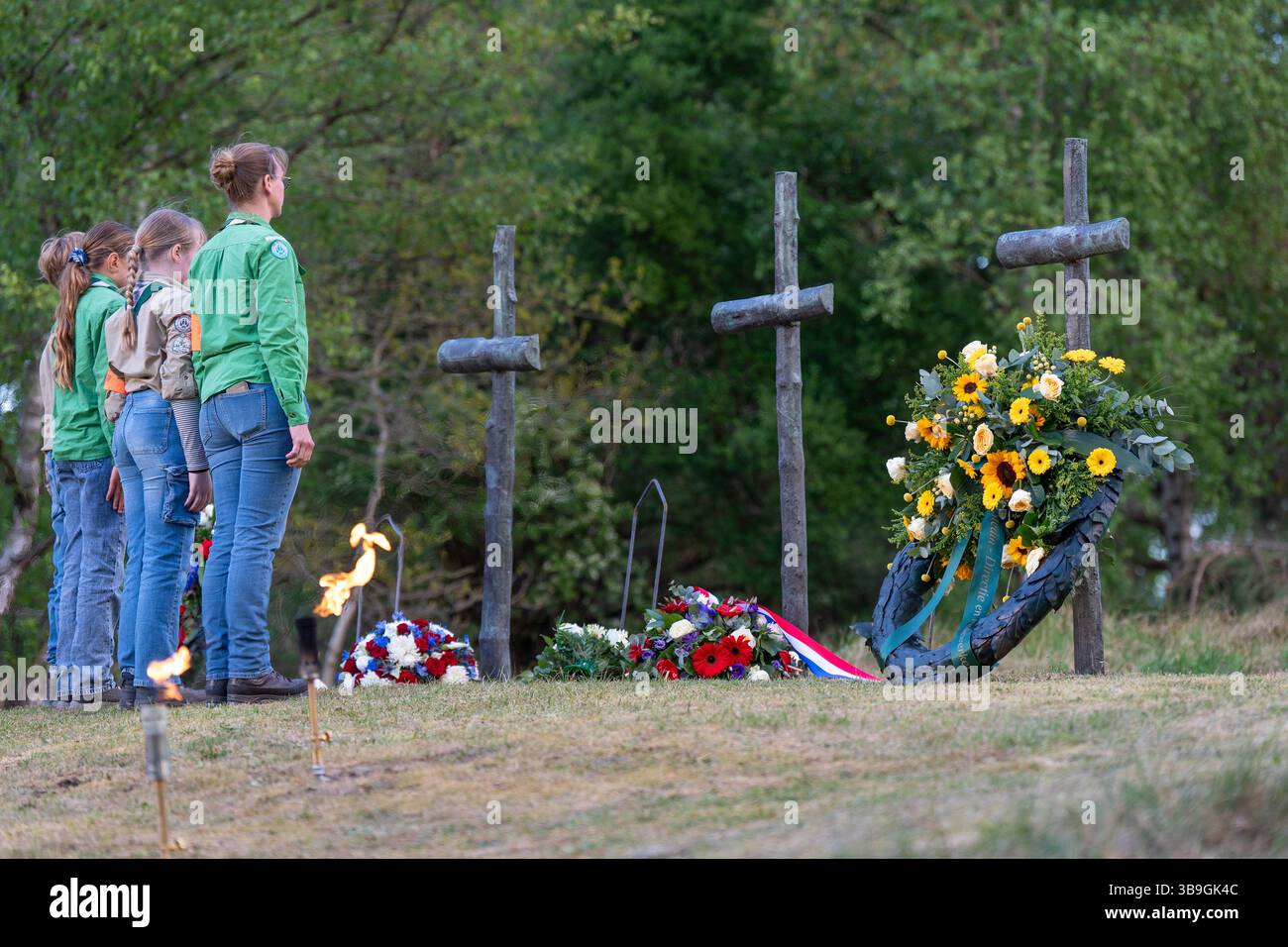 WASSENAAR - THE NETHERLANDS, 04 MAY: The commemoration at the former ...